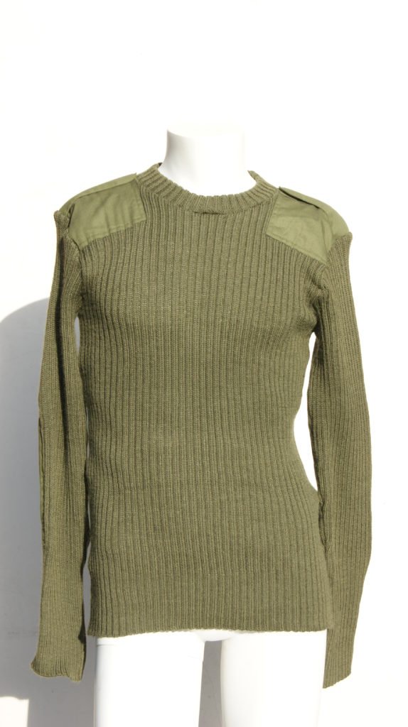 British Army Wool Olive Green Jumper - Army Shop