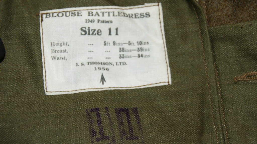 British Army post ww2 Battle dress Jacket Unissued New - Army Shop