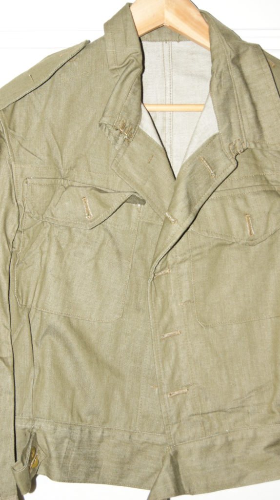 British Army post ww2 Denim Battle dress Jacket Unissued New - Army Shop