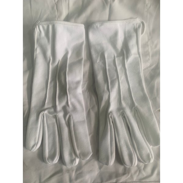 White cotton parade Gloves ceremonial British Army Issue - Army Shop