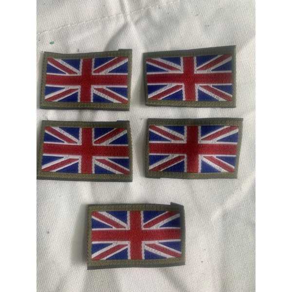 British Army Union Flag Patches X 5 MTP Dpm kit - Army Shop